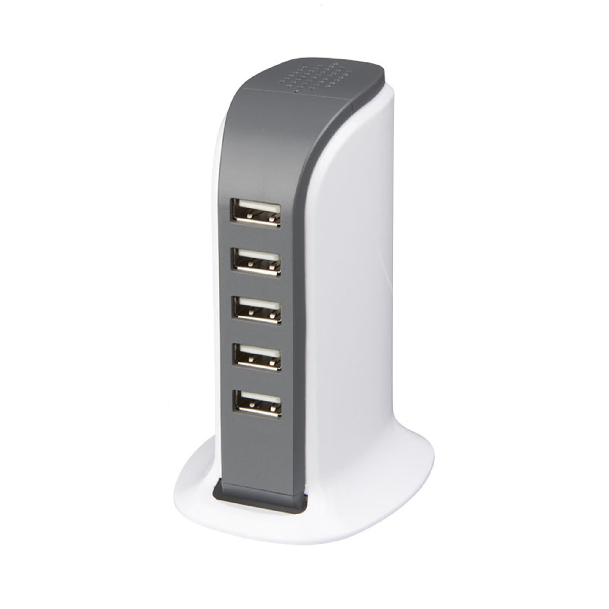 Tower desktop AC adapter with 5 USB ports - Tshirt-Expert